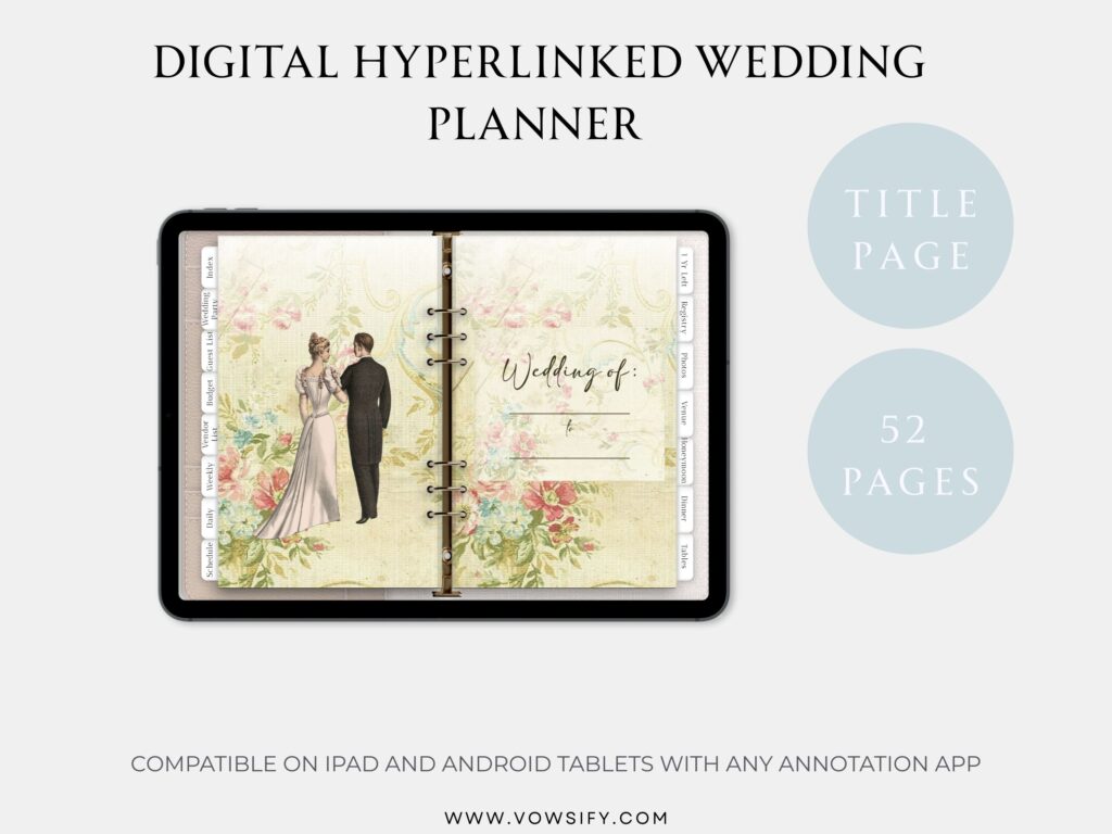 Digital Wedding Planner - Vowsify
